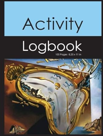 Activity Logbook: Activity Log Notepad, 100 Page Planner Pad to List a ...