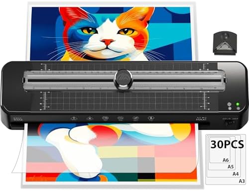 Plastifieuse A3 avec 20 films de plastification - 70 secondes - Machine ...