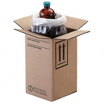 Hazmat Shipping Kit 8 oz Bottle PK12: Amazon.com: Industrial & Scientific
