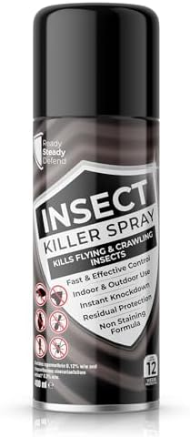 Kybosh Insect Killer Spray - Fast Action Fly Killer - Kills Cockroaches ...
