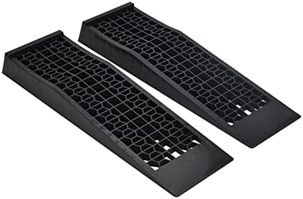 Trintion 2 x Car Ramp 3 Ton Heavy Duty Strong Plastic Car Ramp for Home ...