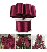 Amazon.com: AIMUDI Purple Christmas Ribbon Wired 2.5 Inch Purple Wired ...