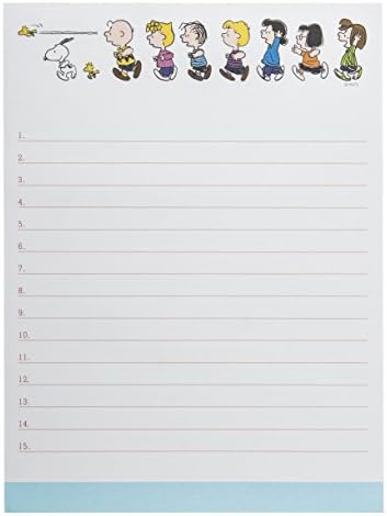 Graphique"Peanuts Run" Large Notepad - Fun Notepad w/ 150 Lined Custom ...