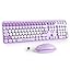 SbocKeeb Pink Keyboard and Mouse Wireless, American QWERTY Cute ...