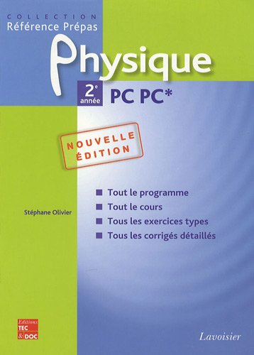 Amazon.in: Buy Physique 2e annee PC PC* (collection reference prepas ...