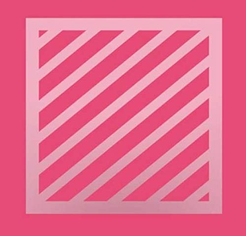 Amazon.com: Diagonal Stripes Pattern Stencil