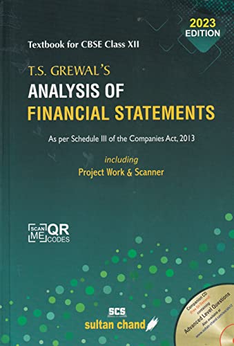 Buy T.S. Grewal's Analysis of Financial Statements (As per Schedule III ...