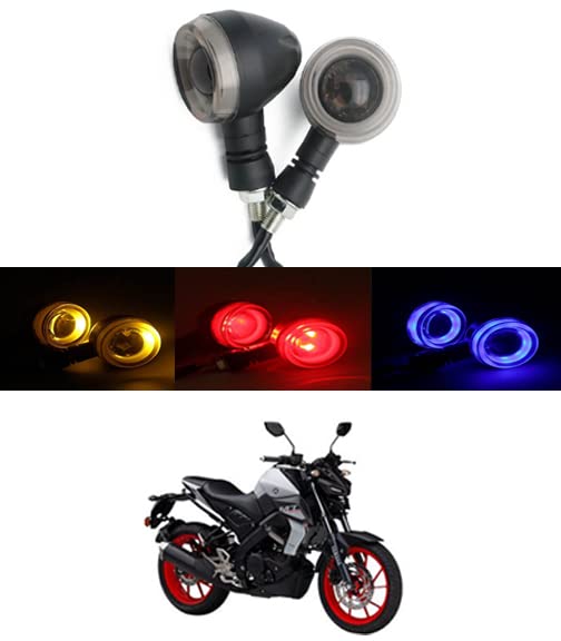AYW 12V Bike Indicators Turn Signal Light Bike Running Lights For Yahma ...