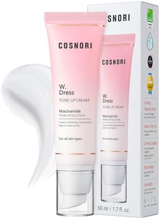 Amazon.com: COSNORI W. Dress Tone-up Cream -Quick Skin Tone Balancer ...