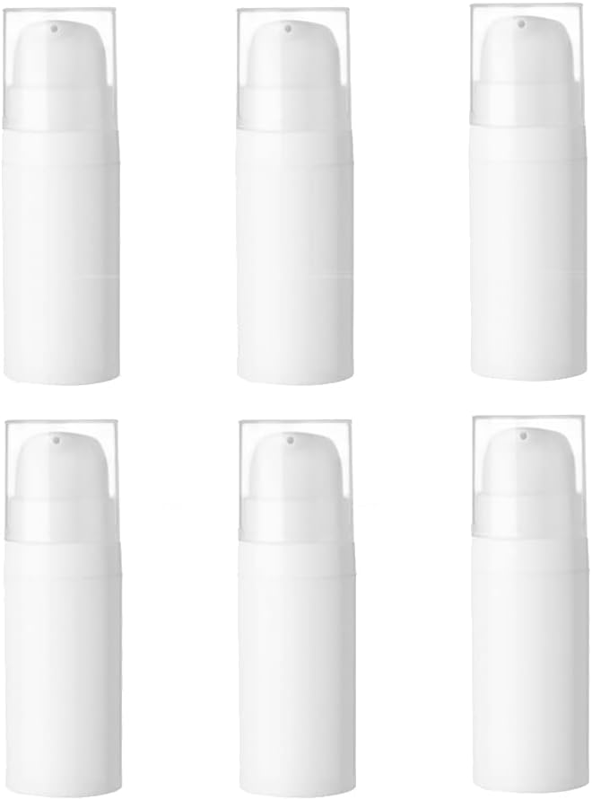 Amazon.com: GSHLLO 6 Pcs Empty Airless Pump Bottles Refillable Vacuum ...