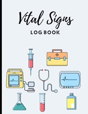 Vital Signs Log Book: Personal health record keeper | Vital Signs ...