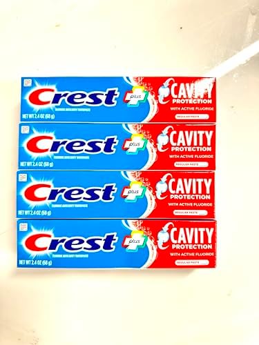 Amazon.com: Crest Cavity Protection Toothpaste, Regular Paste, 5.7 Oz ...