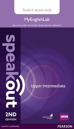 Amazon.com: Speakout Upper Intermediate 2nd Edition MyEnglishLab Student Access Card (Standalone ...