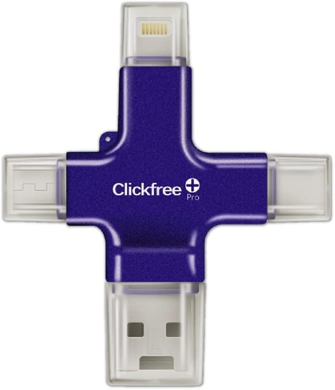 Amazon.com: Clickfree™ PRO USB 3.0 MFi-Certified Photo and Video Saver ...