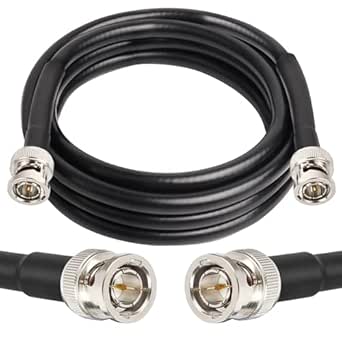 XRDS -RF SDI Cable 5FT, HD-SDI Cable 75 Ohm BNC Male to BNC Male RG6 Video Coaxial Cable for ...