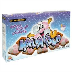 Amazon.com: La Moderna Marshmallow Cookies 8 Packs of 1.8 oz Each ...