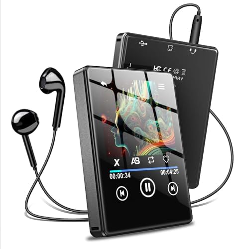 Amazon.com: MP3 Player with Bluetooth 5.3,Tokemisc 16GB Full ...
