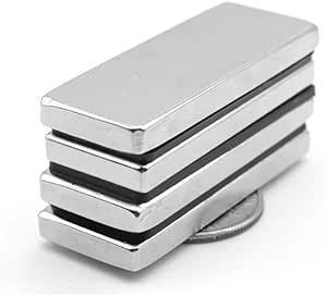 Amazon.com: 1/2/5/10PCS 50x20x5mm Quadrate Strong Powerful Magnets N35 ...