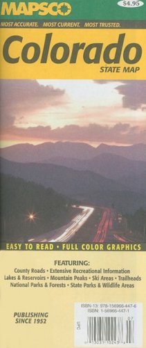 Mapsco Colorado State Map : MAPSCO: Amazon.es: Libros