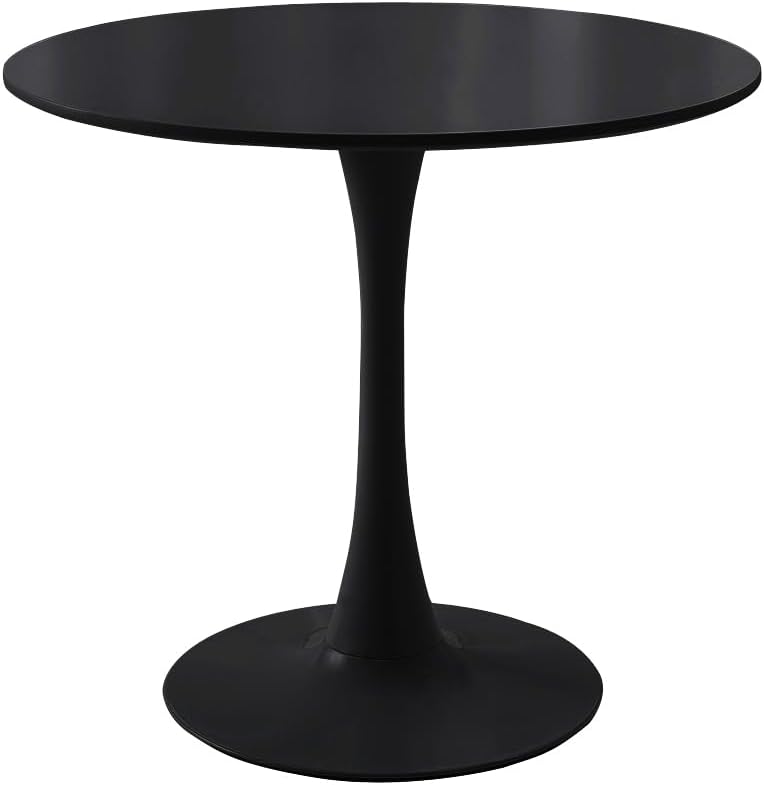 Amazon.com - Modern Round Dining Table, ∅31.5'' Colored Top Kitchen ...