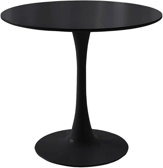 Amazon.com - Modern Round Dining Table, ∅31.5'' Colored Top Kitchen ...
