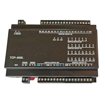 Amazon.com: 24DI Switch Input 6 Way DO Relay Output RJ45 Ethernet TCP ...