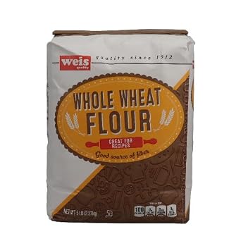 Amazon.com : Weis Quality, Flour Whole Wheat, 80 Ounce : Grocery ...
