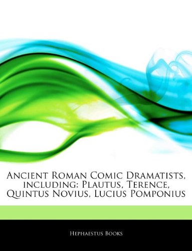 Amazon.co.jp: Articles on Ancient Roman Comic Dramatis : Books ...