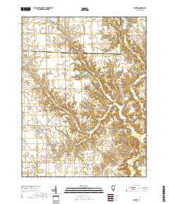 Amazon.com: Oconee, Illinois topo map by East View Geospatial, 1:24:000 ...