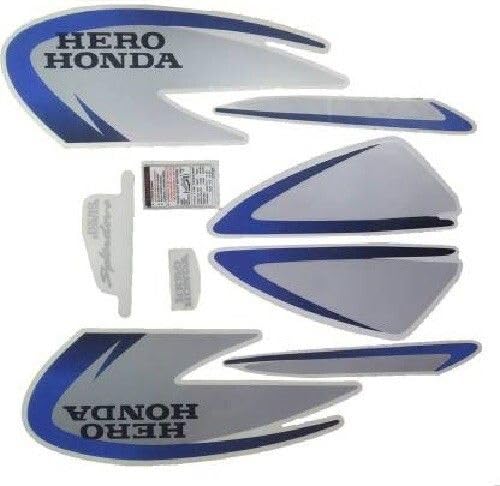 Car & Bike Sticker Compatible with - FK_Hero Honda Splendor Plus Bike ...