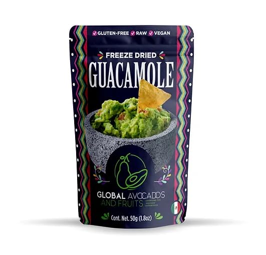 Amazon.com: Global Avocados and Fruits I Freeze Dried Guacamole I 50g ...