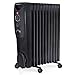 Pro Breeze® 2500W Oil Filled Radiator, 11 Fin - Portable Electric ...