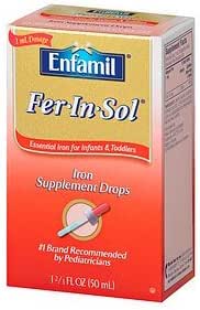 Amazon.com: Enfamil Fer-in-sol Supplement Drops, Iron For Infants ...