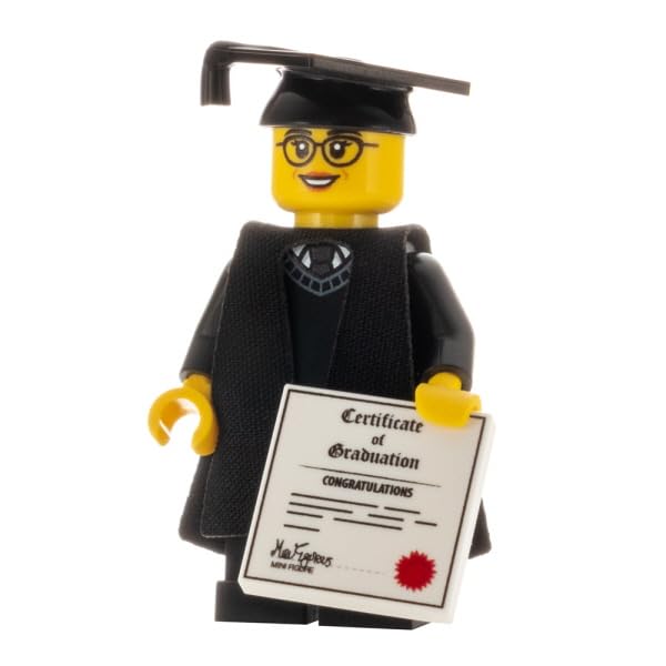 Amazon.com: Minifigures.com Custom Design Minifigure - Female Graduate ...
