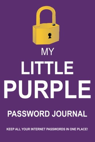 My Little Purple Password Journal: Keep All Your Internet Passwords In ...