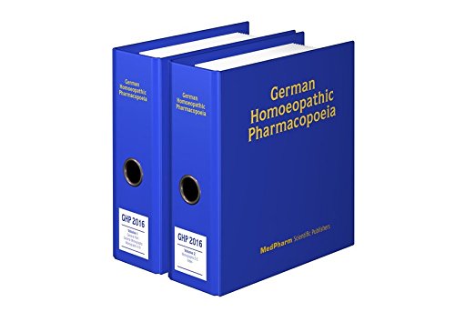 German homoeopathic pharmacopoeia including 13th supplement : Buy ...
