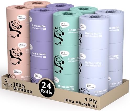 Amazon.com: Grove Co. Bamboo Toilet Paper Tree Free & Septic Safe Bath ...