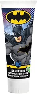 DC Batman Mint Flavored Toothpaste for Kids, Enriched with Fluoride ...