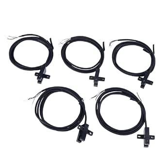 5Pcs Photoelectric Switch U Slot Induction Switch Photoelectric Sensor ...