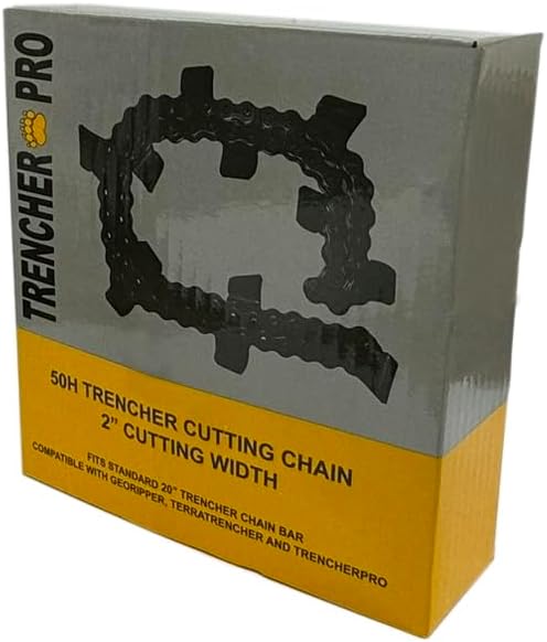 Amazon.com: TrencherPro Wide Cutting Chain (20") : Patio, Lawn & Garden
