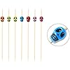 Amazon.com | Boao 200 Pieces Skull Picks Skull Toothpicks Cocktail ...