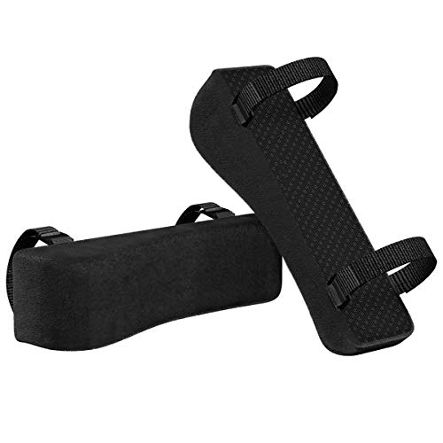 Chair Armrest Pads (2 Pack), Yasolote Padded Armrest Cushion Pads with ...