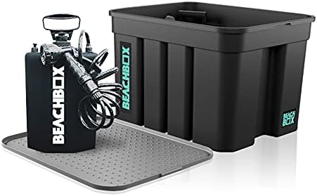 Amazon.com : BeachBox Portable Shower and Storage Box in One | with ...