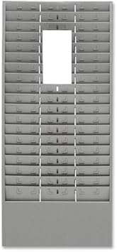 Amazon.com : MMF Industries STEELMASTER Steel Time Rack with Adjustable ...