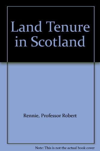 『Land Tenure in Scotland』｜感想・レビュー - 読書メーター