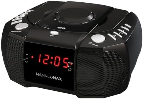 Amazon.com: HANNLOMAX HX-334CD CD Player with PLL AM/FM Radio, Digital ...