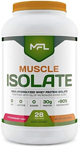 Amazon.com: MFL 100% Isolate Protein l 30g of Protein l 12g Amino Acids ...