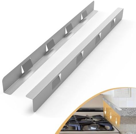 Amazon.com: OneAmg Stove Gap Covers -Stainless Steel,Kitchen Stove ...