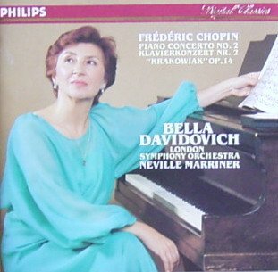Chopin: Piano Concerto No.2 - Bella Davidovich, Frederic Chopin ...