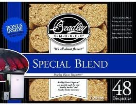 Amazon.com : Bradley Smoker Bisquettes Wood pucks Special Blend - 48 ...